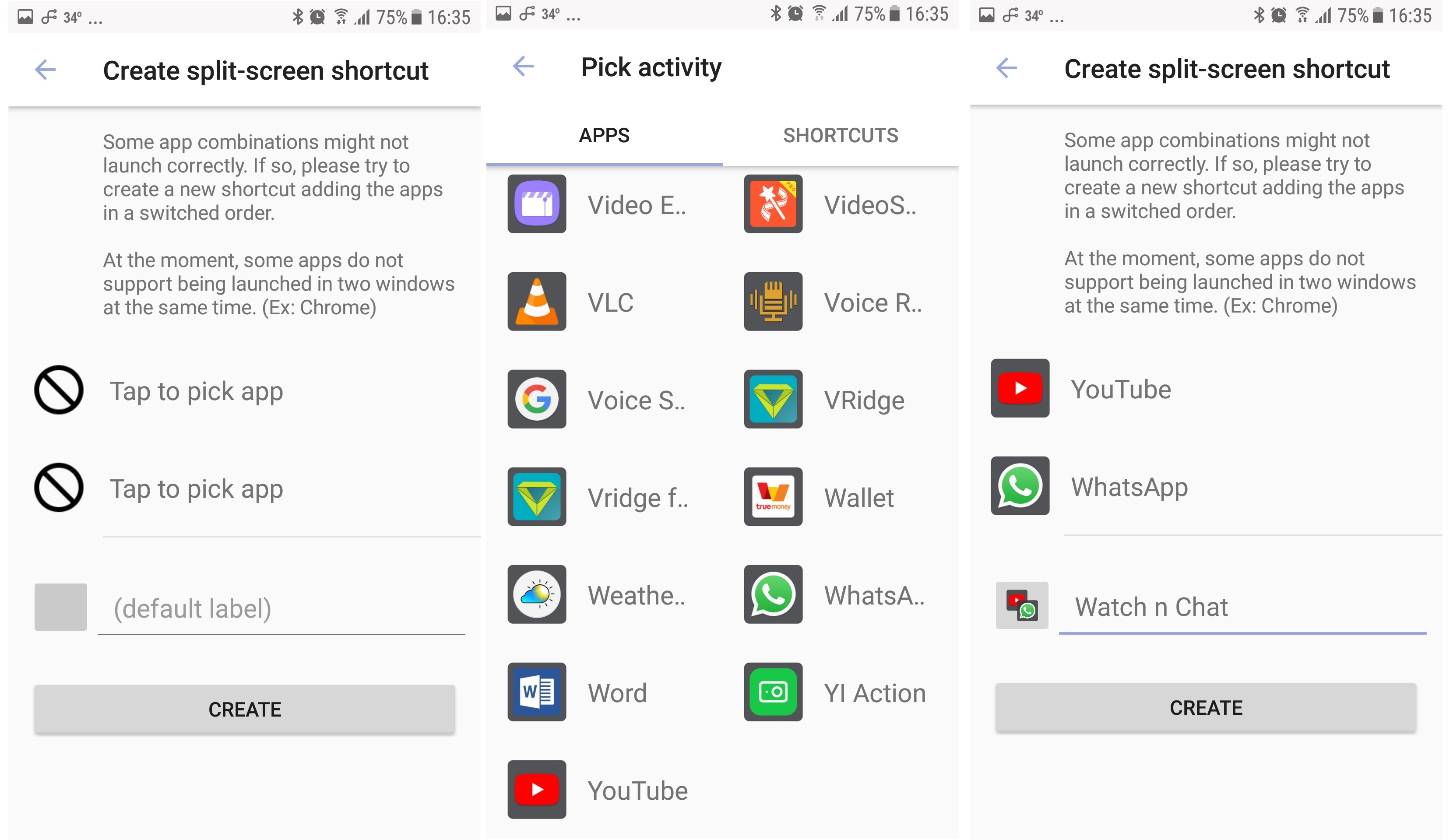 Split-Screen Creator แอปแบ่งจอสไตล์ App Pair ของ Note 8 (ใช้ได้กับ Android ทุกรุ่นที่รับ Multi ...