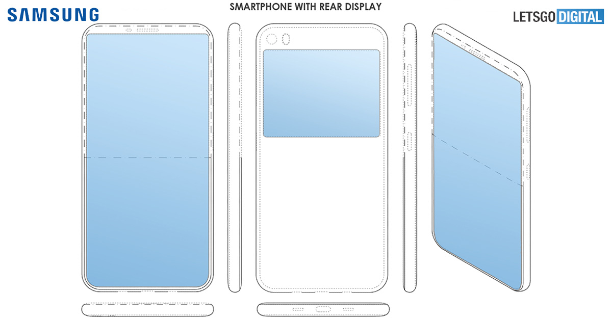 ไปให้สุด Samsung จดสิทธิบัตรออกแบบสมาร์ทโฟนใหม่ มาพร้อมจอแสดงผลคู่ ...