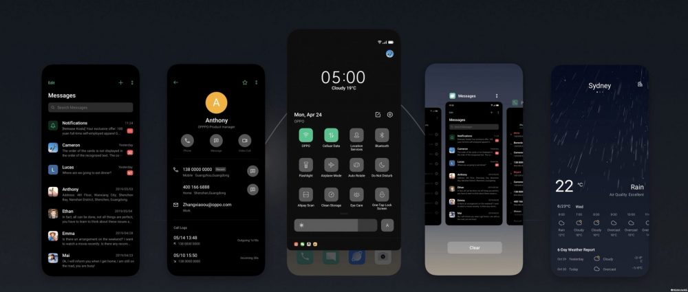 OPPO เปิดตัว ColorOS 7 ฟีเจอร์ใหม่เพียบ พร้อมเผยรายชื่อมือถือที่จะ ...