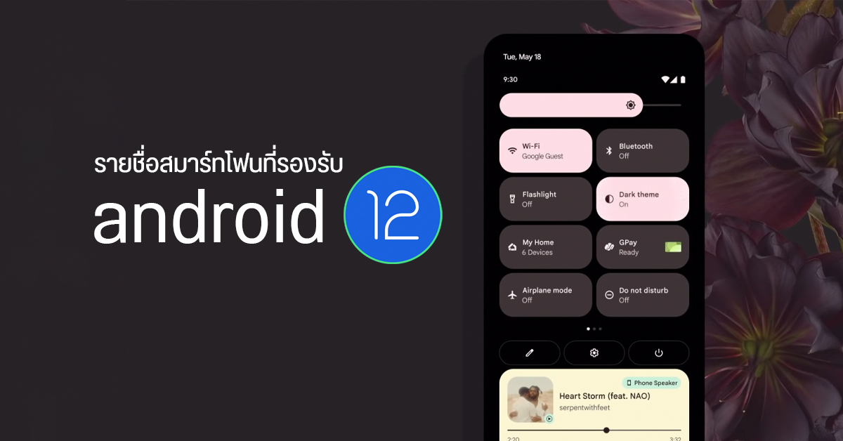รวมมือถือ 20 รุ่น ที่ลองใช้ Android 12 Beta ได้ก่อนใคร มีทั้ง Xiaomi, OnePlus, realme และ Vivo ...