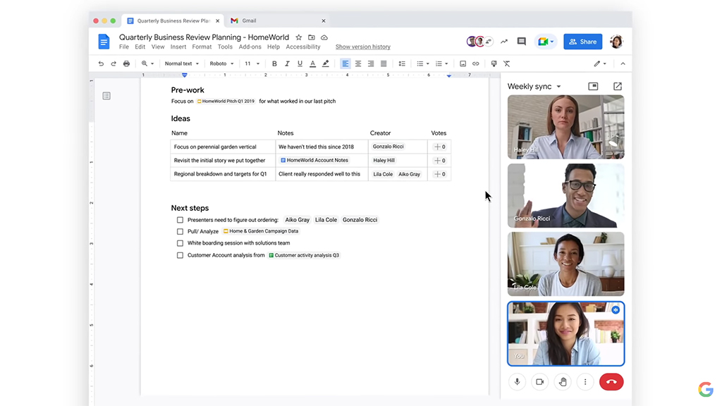 Google เปิดตัว Smart Canvas ผสาน Workspace เป็นหนึ่งเดียว ออกอัปเดตชุดใหญ่ให้ Docs, Sheets ...