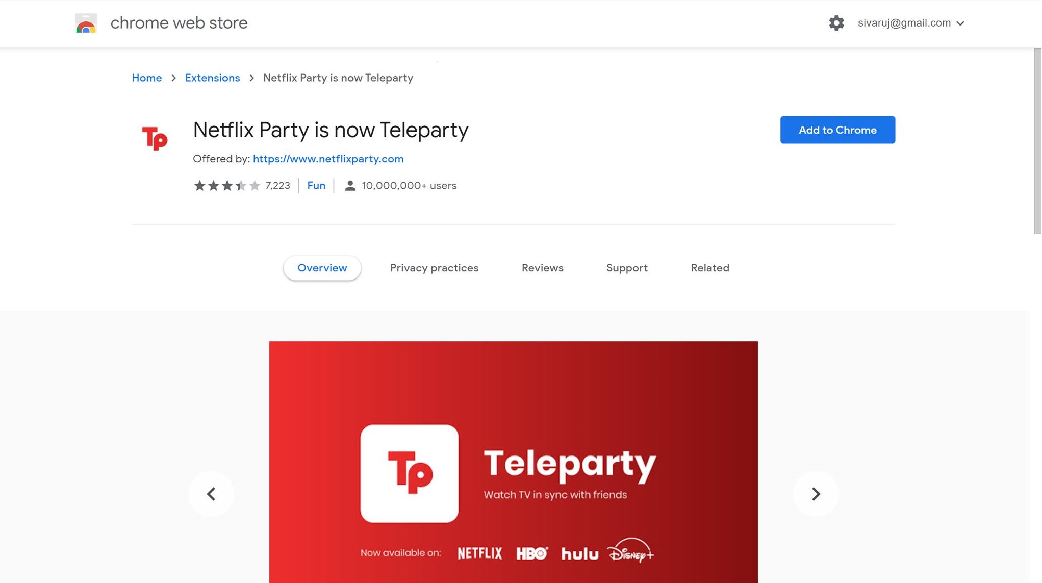 ล็อกดาวน์ไม่เหงาใจ ด้วย Teleparty ฟีเจอร์เสริมสำหรับ Chrome เปิด ...