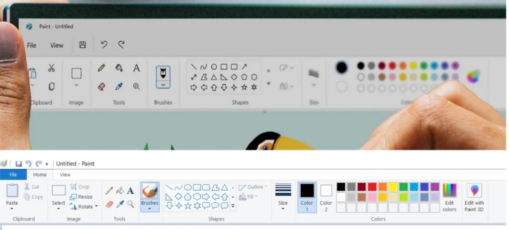 Microsoft เผยดีไซน์โปรแกรม Paint โฉมใหม่สำหรับ Windows 11 หน้าตาหล่อ ...