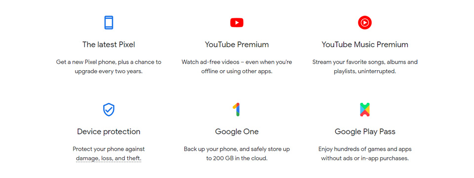 Pixel Pass แพ็กเกจรายเดือนเหมาจ่าย รวมบริการ Google พร้อมสิทธิ์อัปเกรด ...