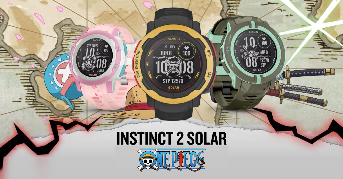 มุ่งสู่แกรนด์ไลน์!!!...GARMIN เปิดตัว INSTINCT 2 SOLAR ONE PIECE สมาร์ท ...