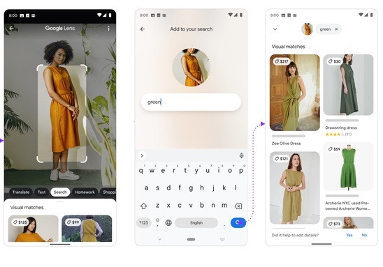 Google Lens อัปเดตเพิ่มฟีเจอร์ใหม่ Multisearch สามารถค้นหาข้อมูลต่อจากภาพถ่ายได้อีกที | techfeedthai