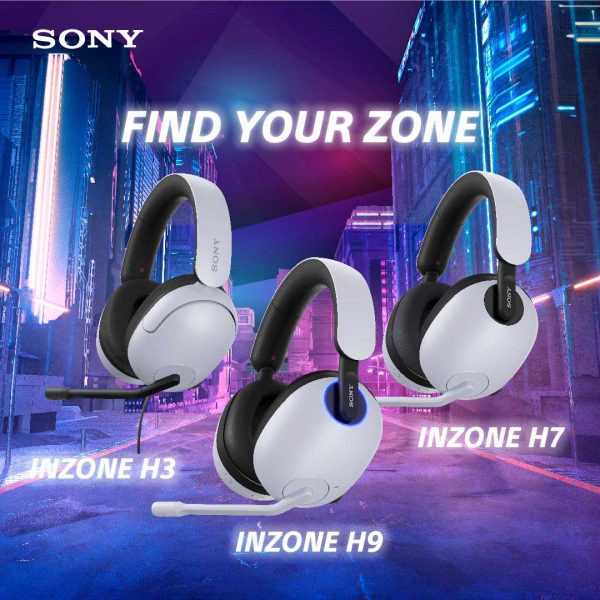 มาแล้ว หูฟังเกมมิ่ง INZONE H9, H7 และ H3 จาก Sony รองรับ 360 Spatial Sound เริ่มต้น 3,990 บาท ...
