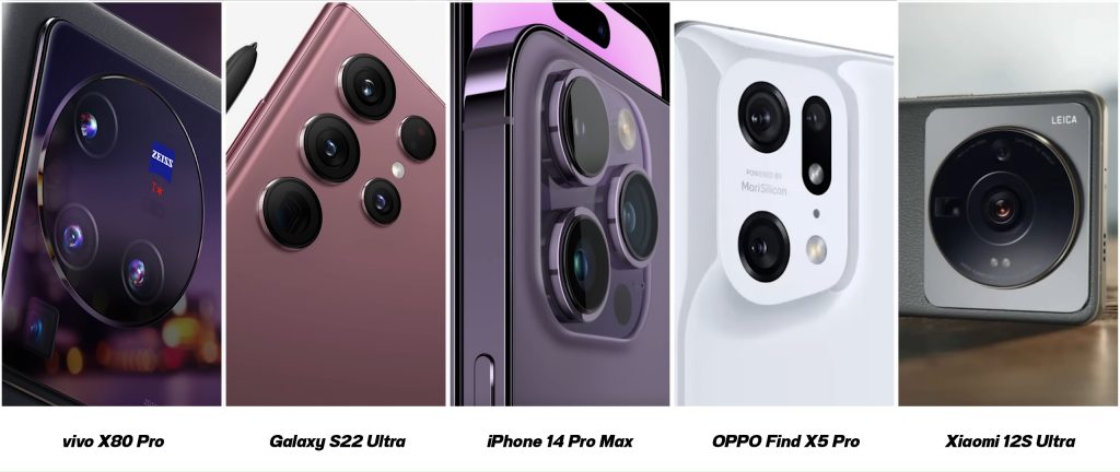 เปรียบเทียบกล้องเรือธงไอโฟน vs แอนดรอยด์ iPhone 14 Pro Max, Galaxy S22 ...