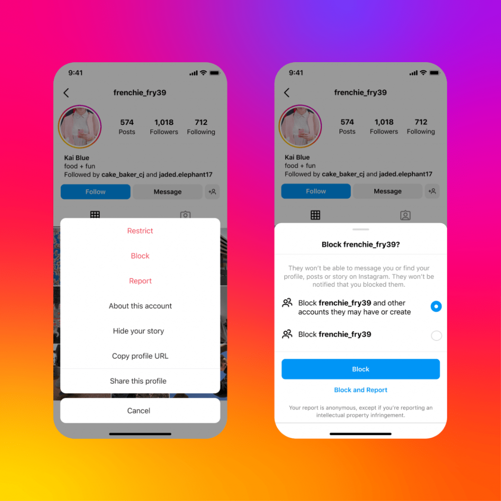 Instagram อัปเดตฟีเจอร์ใหม่ กำจัดพวกก่อกวน บล็อกแอคหลุม กันข้อความ ...