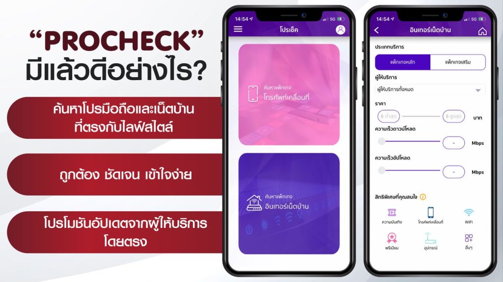 APP REVIEW | เช็กราคาแพ็กเกจมือถือ หรือเน็ตบ้านได้ง่าย ๆ ด้วยแอป ProCheck จากกสทช. | techfeedthai