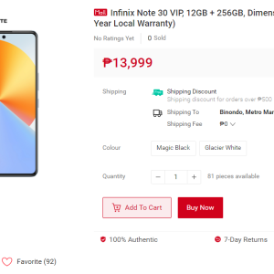 สเปค Infinix Note 30 VIP ตัวท็อปสุดแรง ใช้ชิป Dimensity 8050 ราคาราว 8,600 บาท ยืนยันเข้าไทย ...
