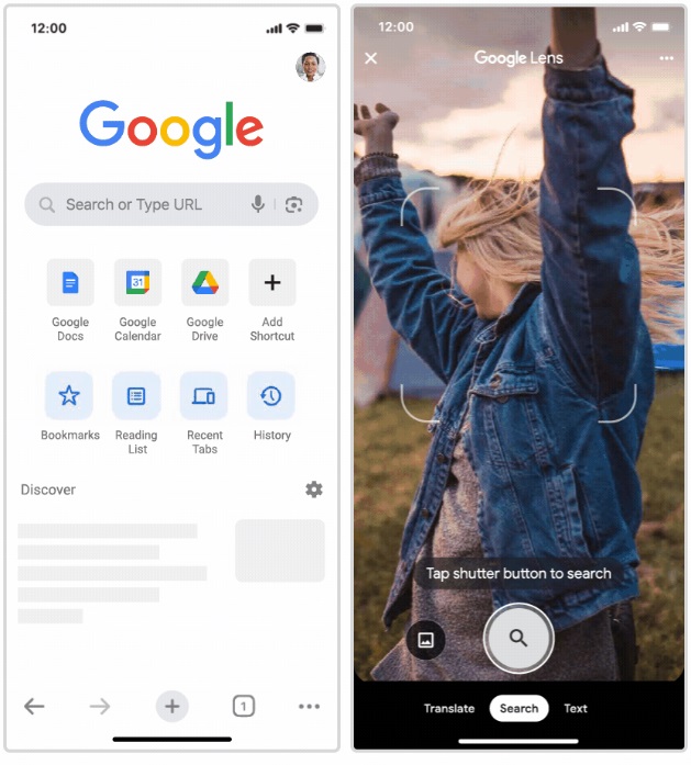Google จับ Maps, Calendar, Lens และ Translate ยัดไว้ในแอป Chrome สำหรับระบบ iOS | techfeedthai