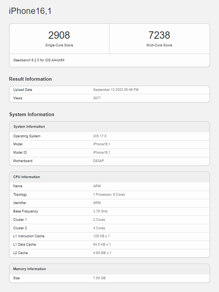 ซีพียู A17 Pro ใน iPhone 15 Pro แรงขึ้นไม่มาก เพราะ Apple อิงสถาปัตยกรรมหลักจาก A16 Bionic ...